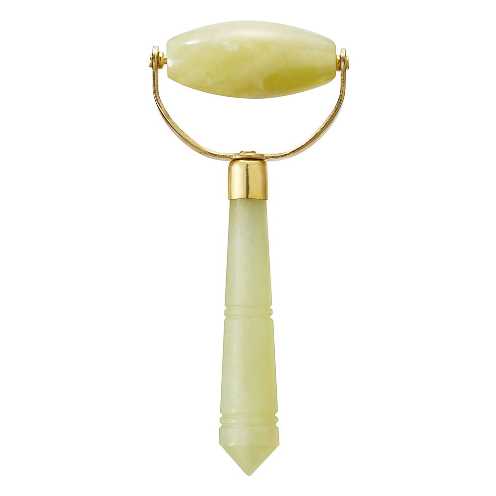 Natural Chemical Free Jade Crystal Roller in a silk lined Box - – White ...
